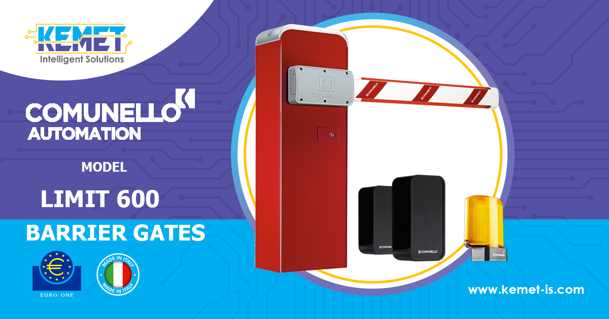 بوابة جراج الكترونية موديل Comunello Limit 600| كيميت للحلول الذكية