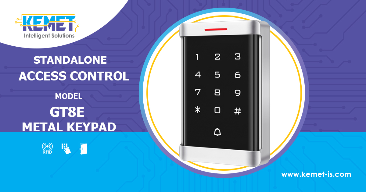 جهاز اكسيس كنترول Keypad GT8E METAL | كيميت للحلول الذكية